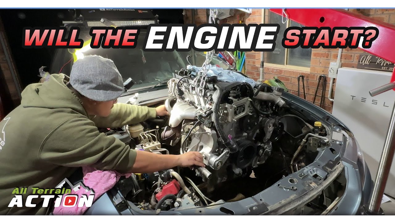 Will My Engine Start? - My First Engine Rebuild & Transplant - YouTube