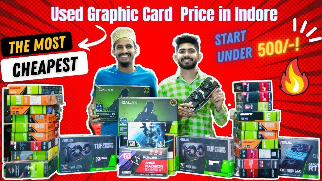 Most cheapest graphics card shop in India 😨😨🥵🤑🤑 - YouTube