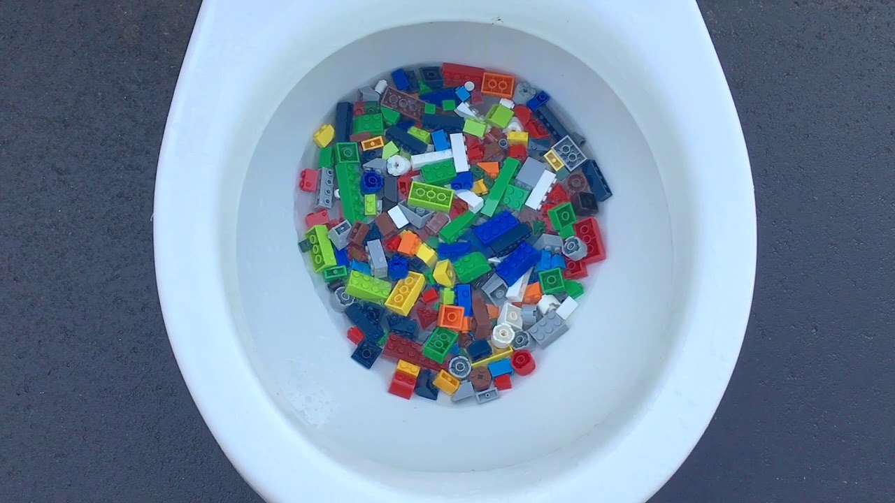 Will it Flush? - Legos - YouTube