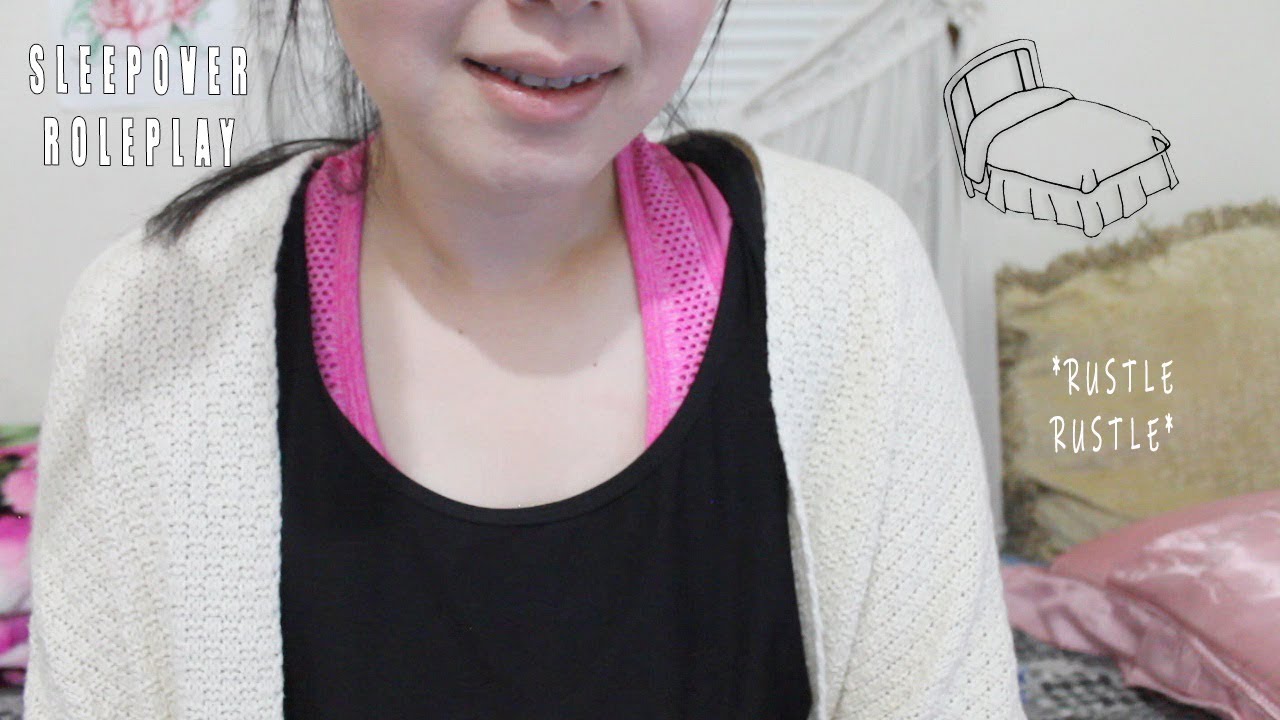ASMR Sleepover ROLEPLAY - YouTube