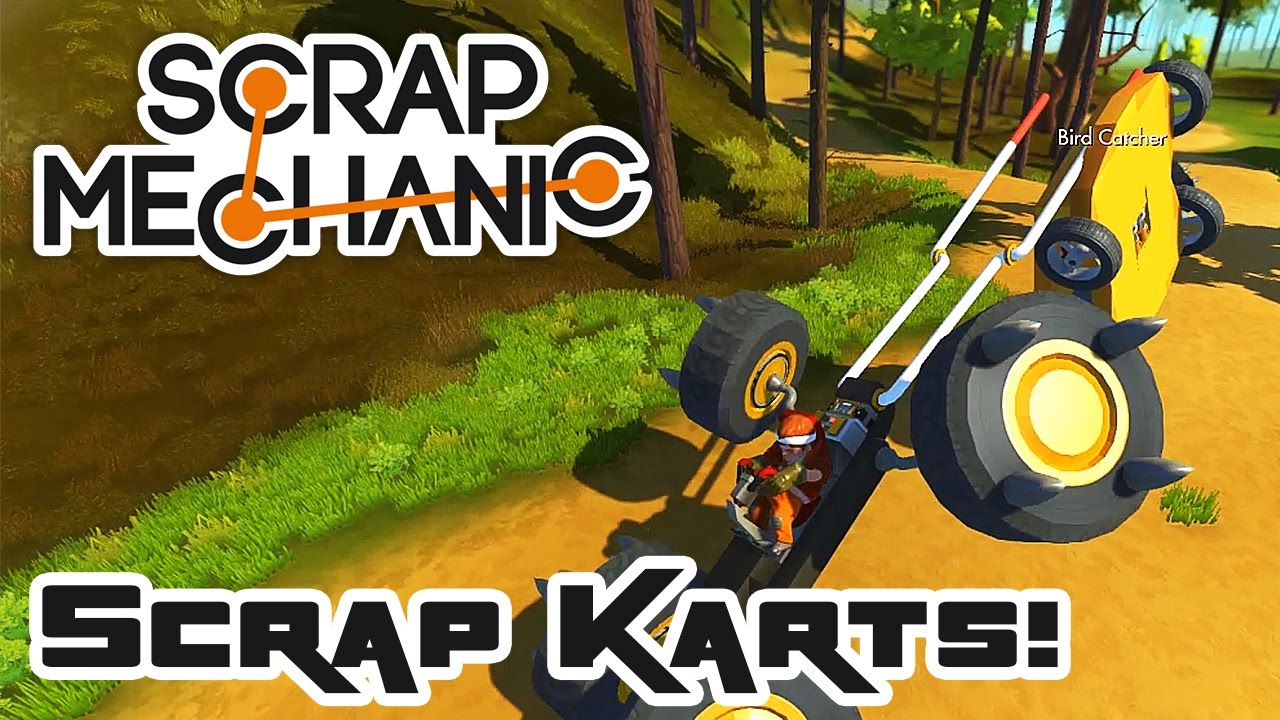 Let's Build Scrap Karts! - Let's Play Scrap Mechanic Multiplayer - Part ...