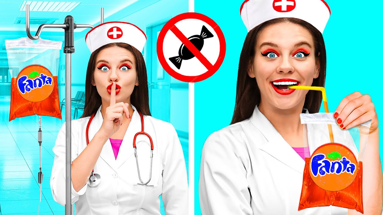 Cómo Colar Comida Al Hospital | Momentos Divertidos por Happy Fun - YouTube