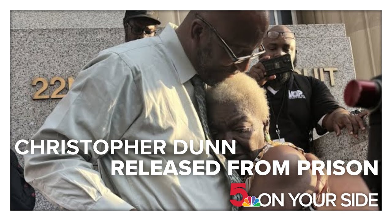 Christopher Dunn, exonerated of 1991 murder conviction, released from ...