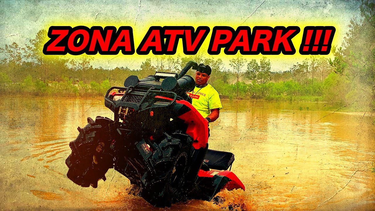 ZONA ATV PARK | UP WITH JONES | 2019 HONDA FOREMAN 500 - YouTube