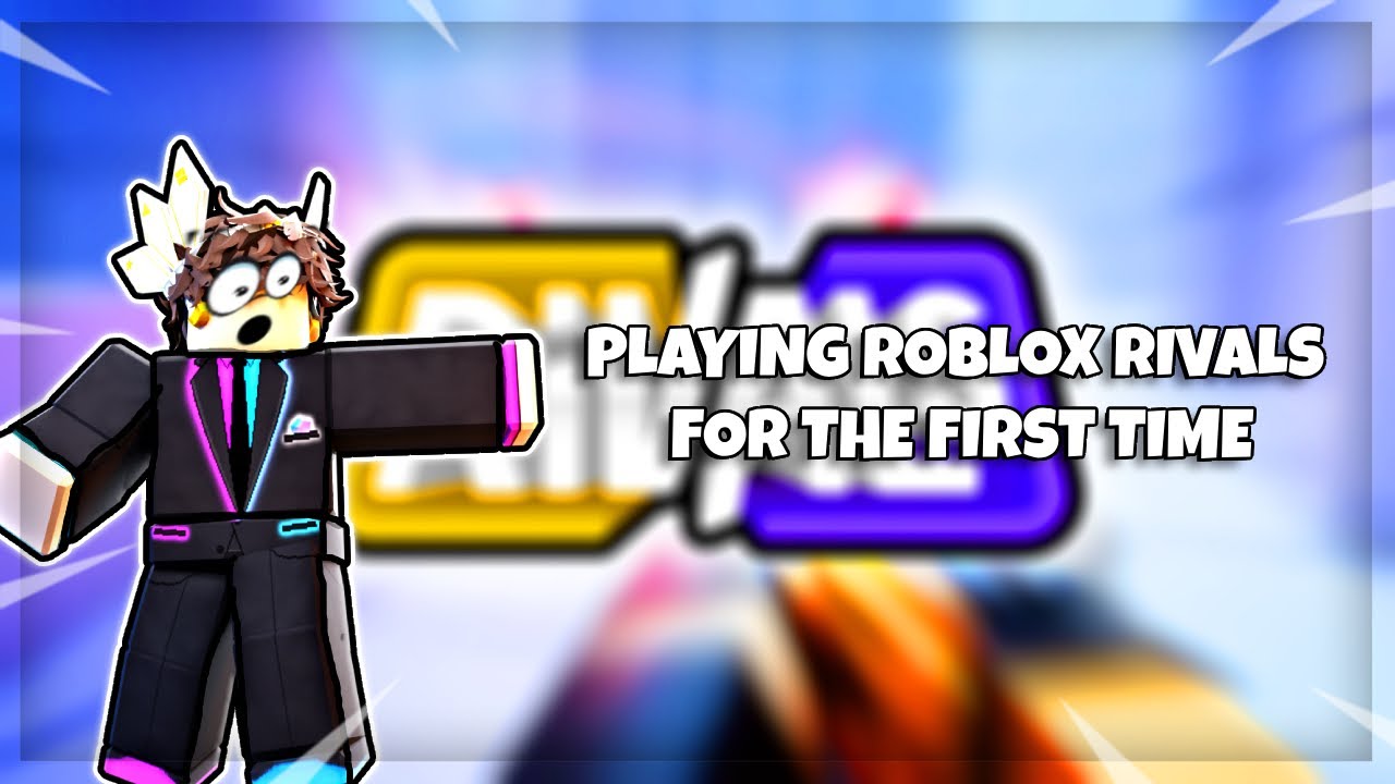 Playing Roblox Rivals for the first time... - YouTube