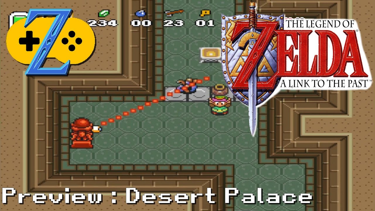The Legend of Zelda - A Link to the Past Project : Desert Palace ...