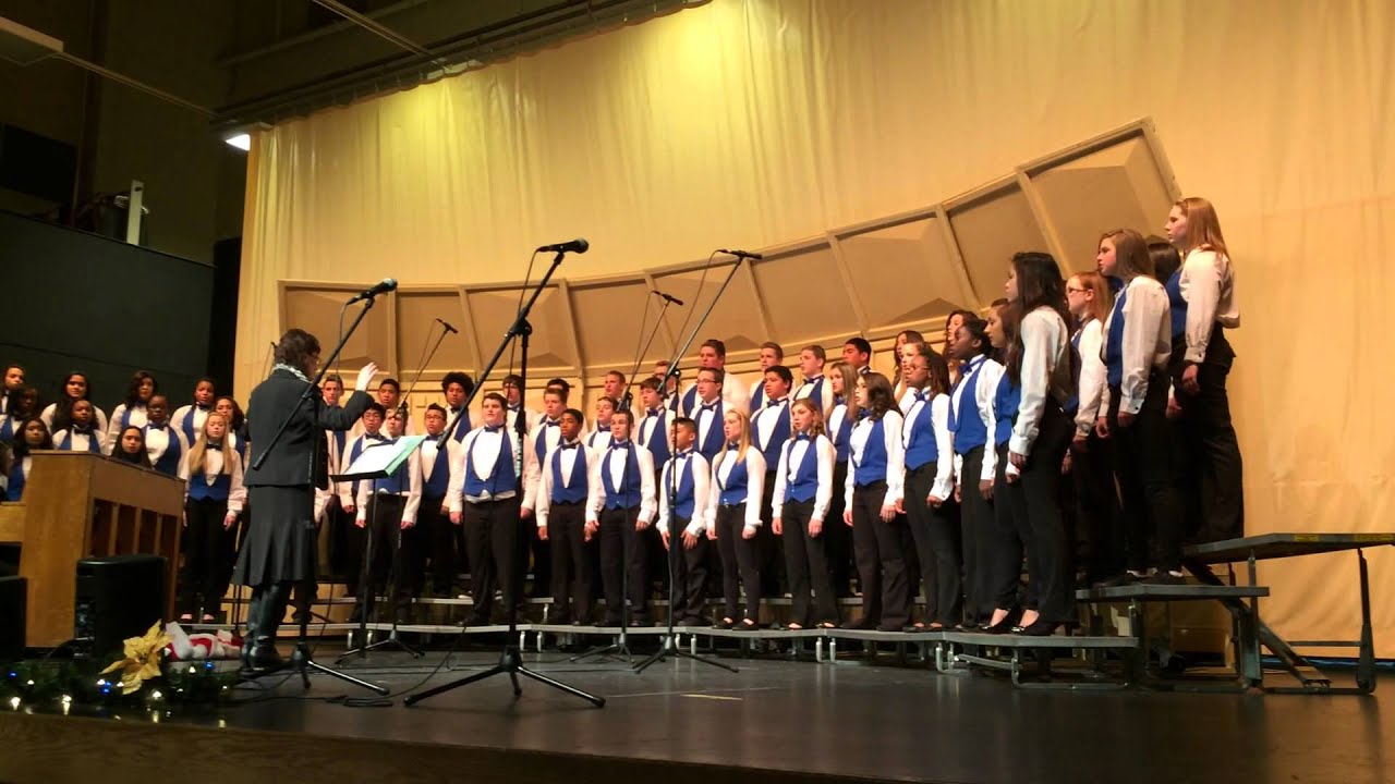 Stahl Jr High Christmas Concert 2013 - YouTube