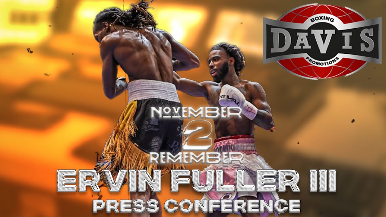 ERVIN "TREY POUND" FULLER PRESS CONFERENCE - YouTube