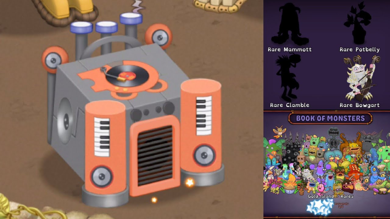 Power up Rare Wubbox on Gold island (Part 1) - My Singing Monsters ...