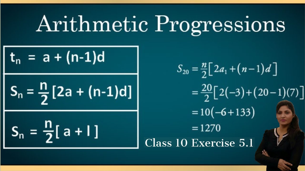 ARITHEMATIC PROGRESSION || Video Part 1 || Mathematics Concepts By ...
