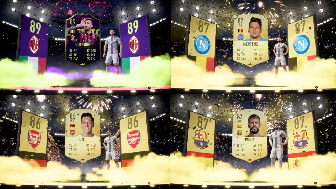 FIFA 19 Pack Opening with a lot of Walkouts! - YouTube