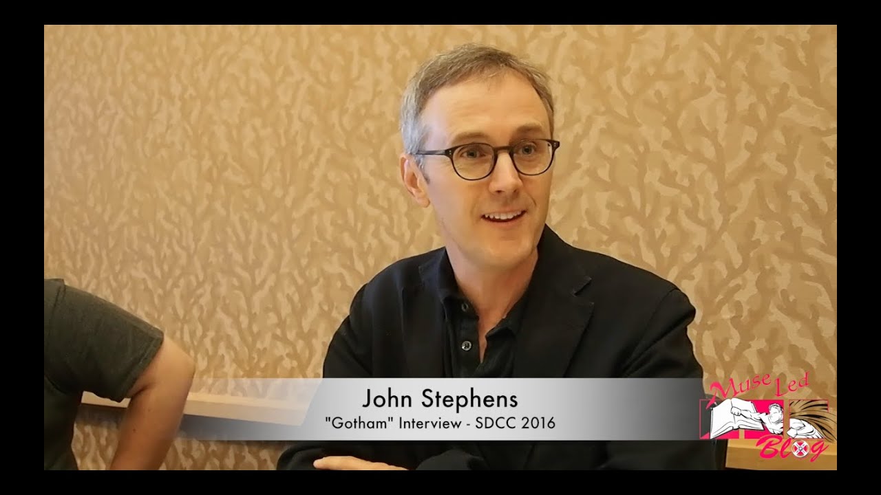 John Stephens (writer) "Gotham" SDCC 2016 Interview | MuseLed - YouTube