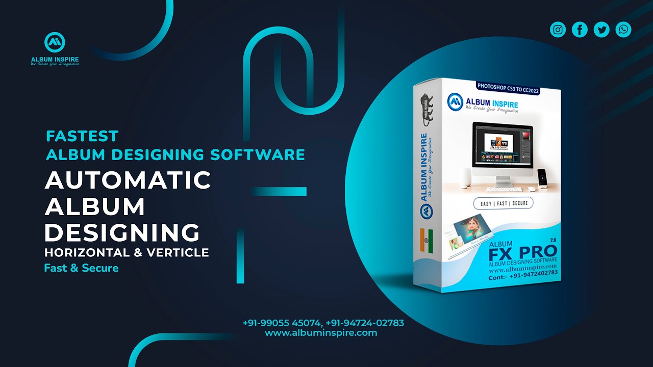 #albuminspire Auto Album Designing in Album Fx Pro 2.6 Album Designing ...