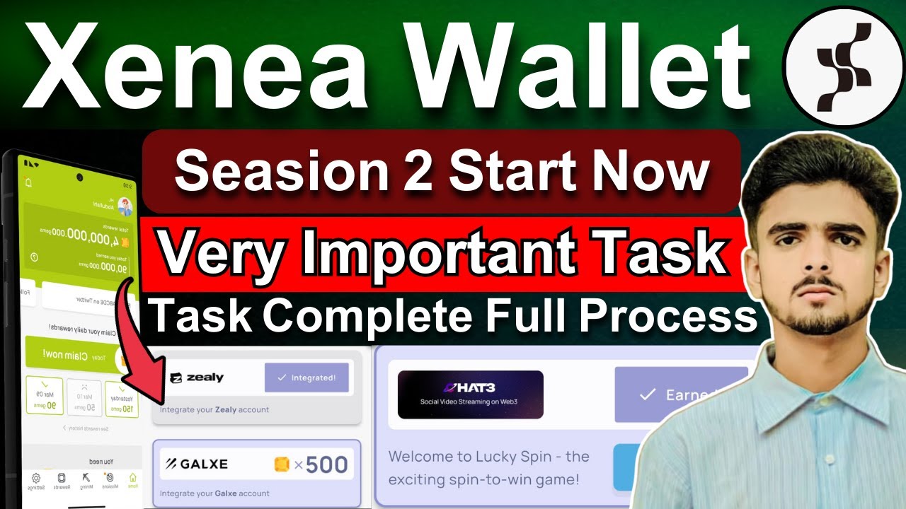 Xenea Wallet Airdrop Seasion Start Now | Xenea Free Mining App | Xenea ...