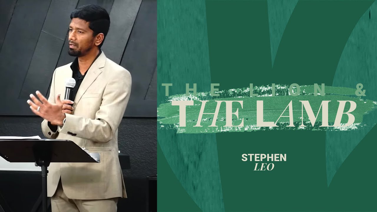 The Lion And The Lamb | Pr. Stephen Leo | 1 Peter 2:9 | BICA Tulsa ...