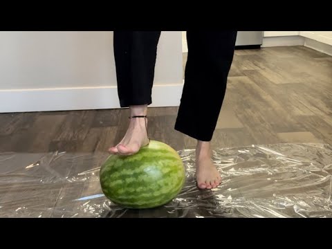 POV karate girl vs watermelon crush