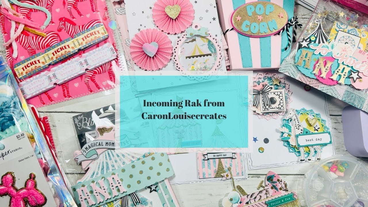 Beautiful Incoming Rack from @caronlouisecreates - YouTube