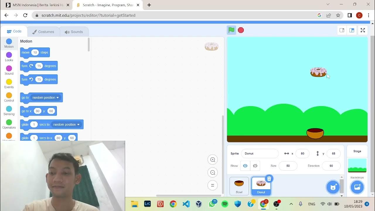 Scratch 3 Tutorial | How To Make a Catch Game - YouTube