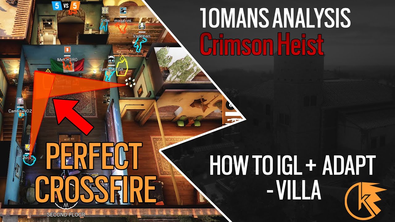 The PERFECT Crossfire - Competitive 10MANS Analysis on Villa - YouTube