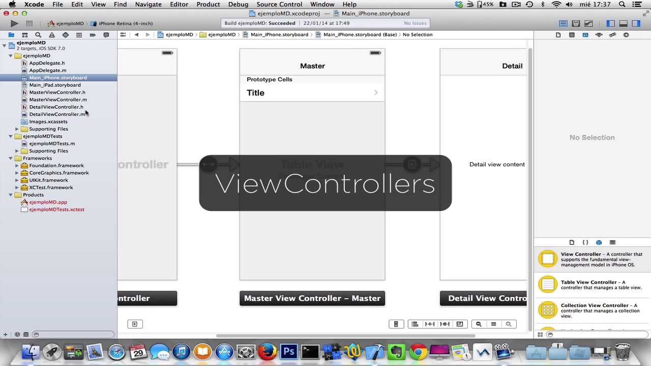 Curso de programación en iOS 7 [Parte 4] - YouTube