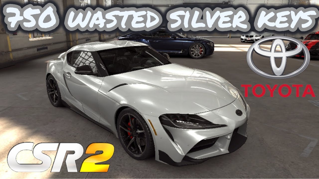 CSR2 | Toyota GR Supra - Horrible Drop Rate | 750 Silver Keys Rare ...