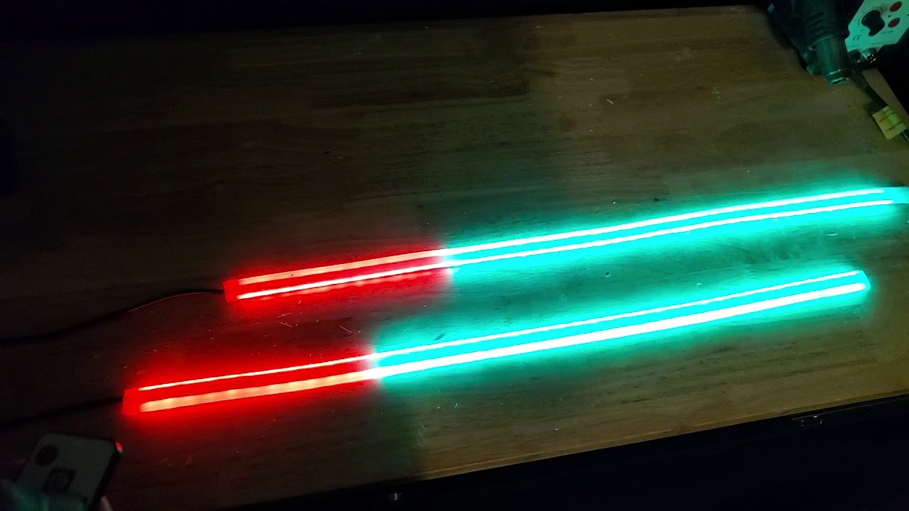 New Matrix LED DRL RGB strips - YouTube