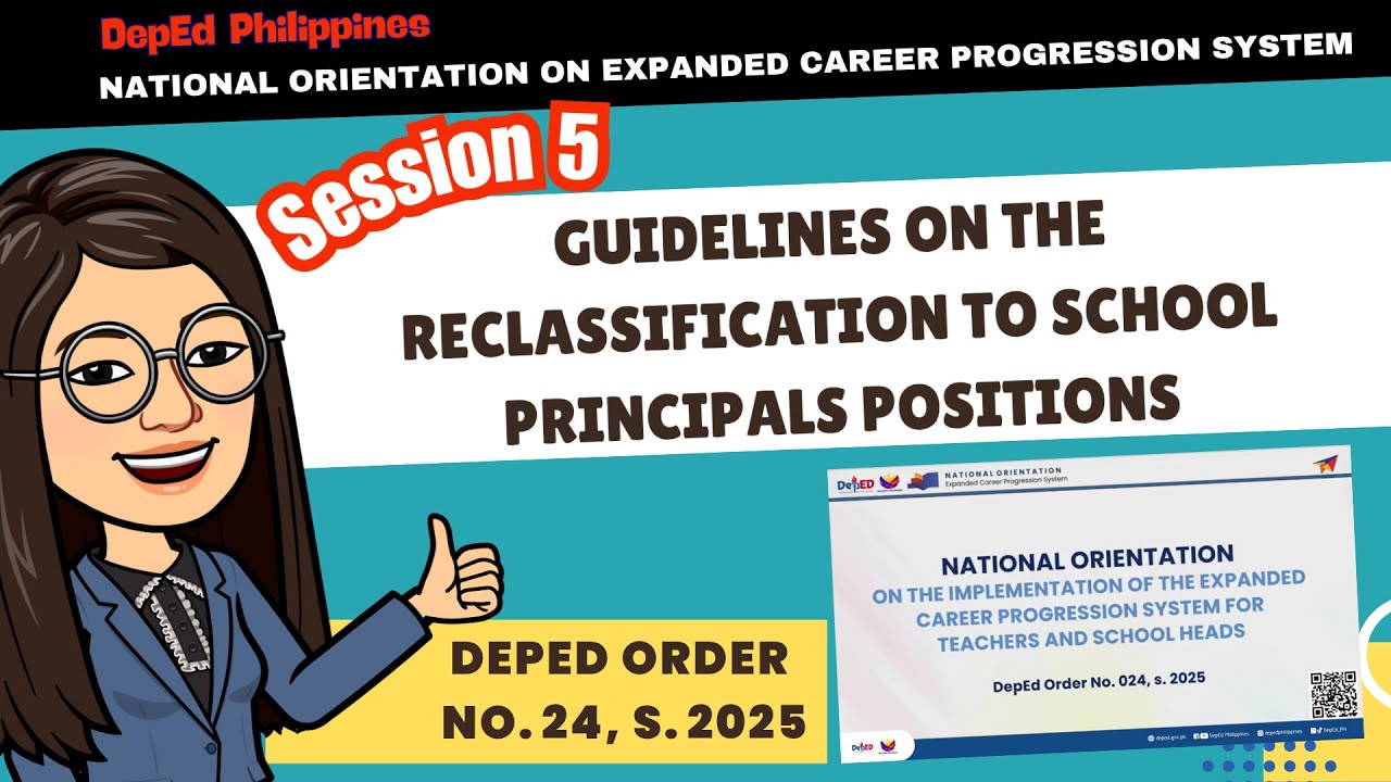 Guidelines on the Reclassification to School Principals Positions ...