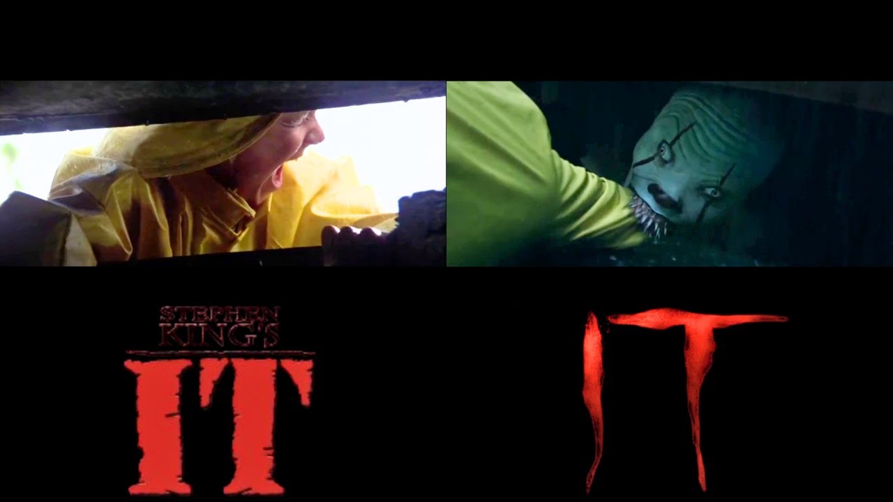 GEORGIE'S DEATH | IT (1990) vs IT (2019) - YouTube