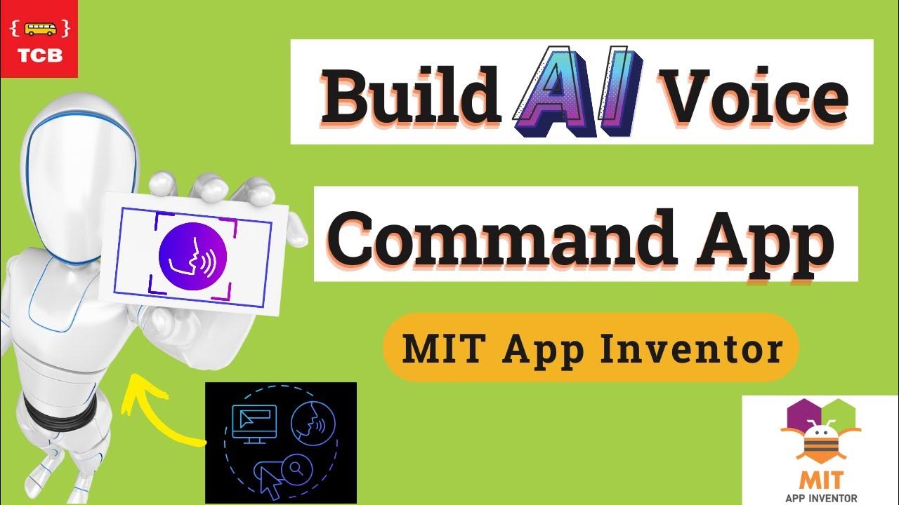 Create an AI Voice Command App in MIT App Inventor 2 | Artificial Intelligence Android App - YouTube