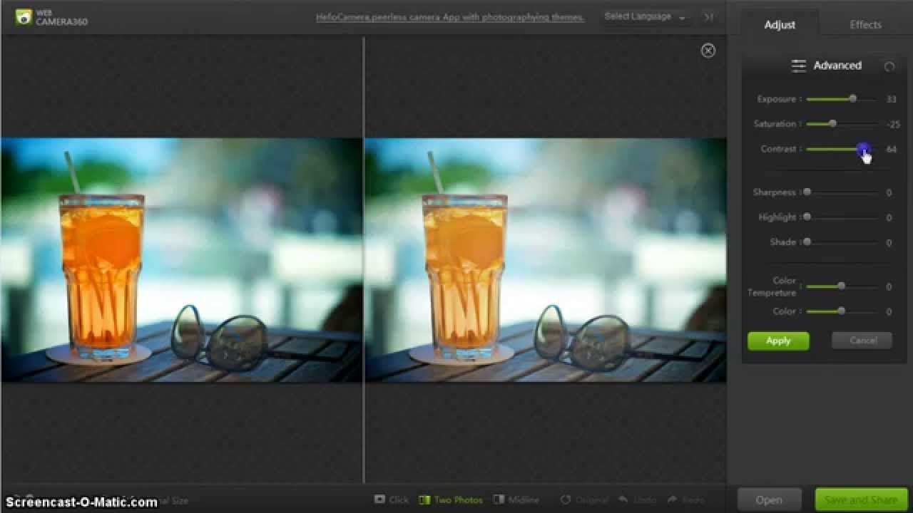 demo web camera 360 - YouTube