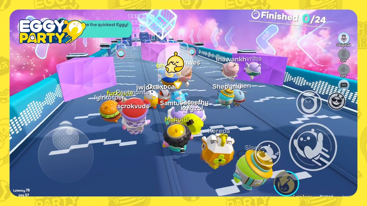 Eggy Party: Race - Ranked Gameplay Walkthrough - YouTube