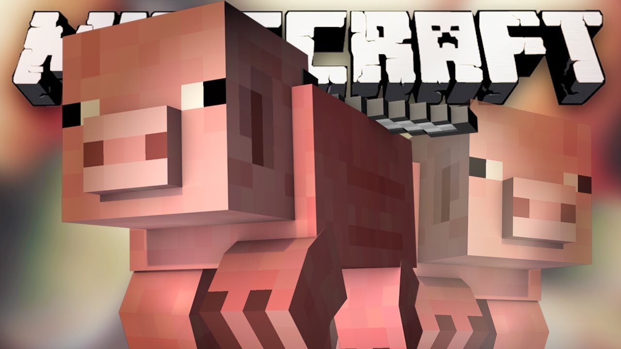 THE HUNGER GAMES PIG! (Minecraft Hunger Games with Mitch and Woof ...