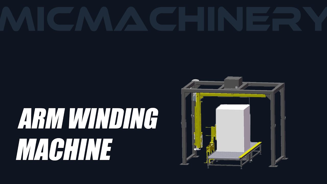 Best Automatic Pallet Wrapping Machine Rocker winding YK-1800 of 2024 ...