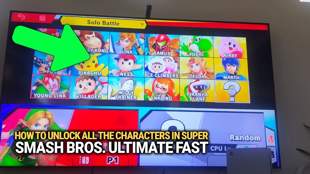 How to Unlock All the Characters in Super Smash Bros Ultimate Fast ...
