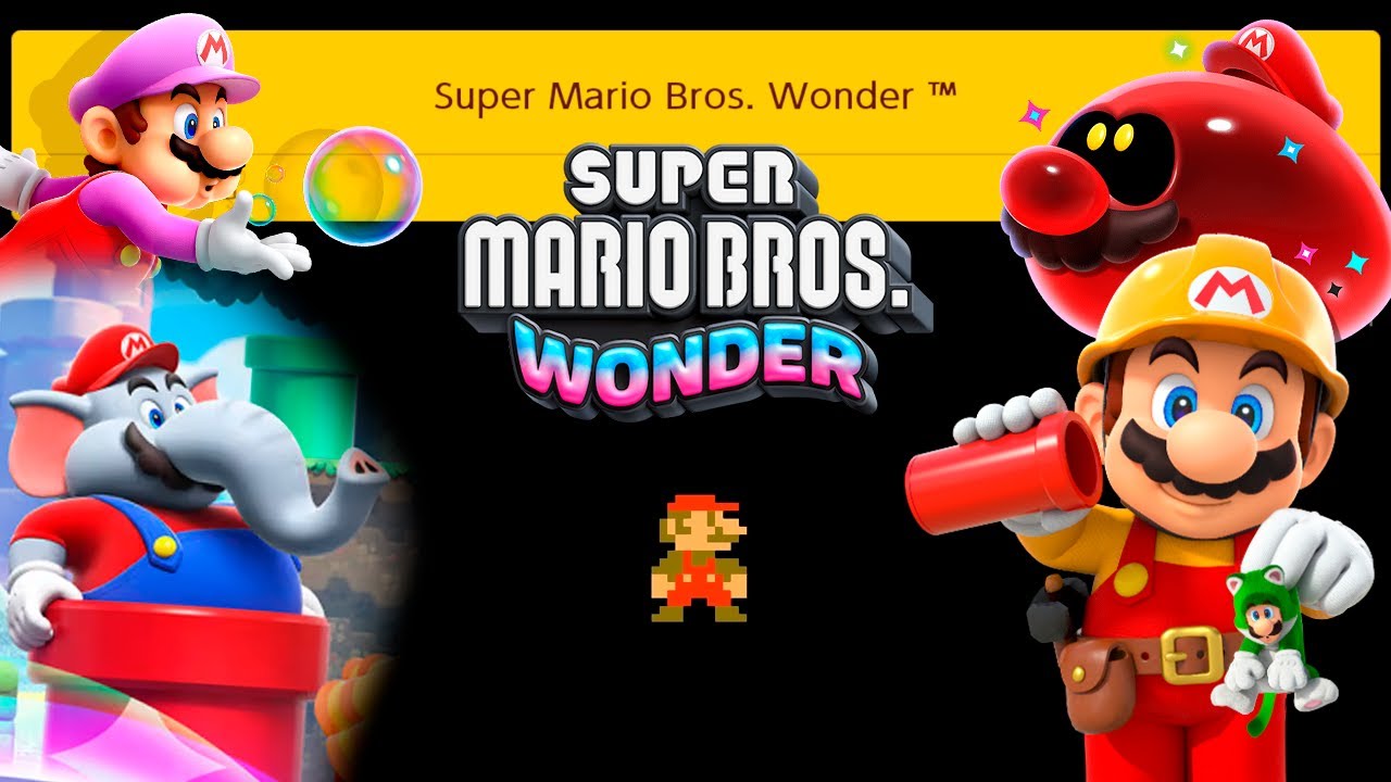 SUPER MARIO WONDER EN MARIO MAKER 2? O EN EL 3? 🤔🤔💭 - Los TOP [Super ...