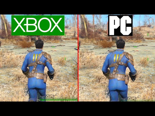 Fallout 4 Ps4 Vs Xbox One Graphics Comparison Fallout