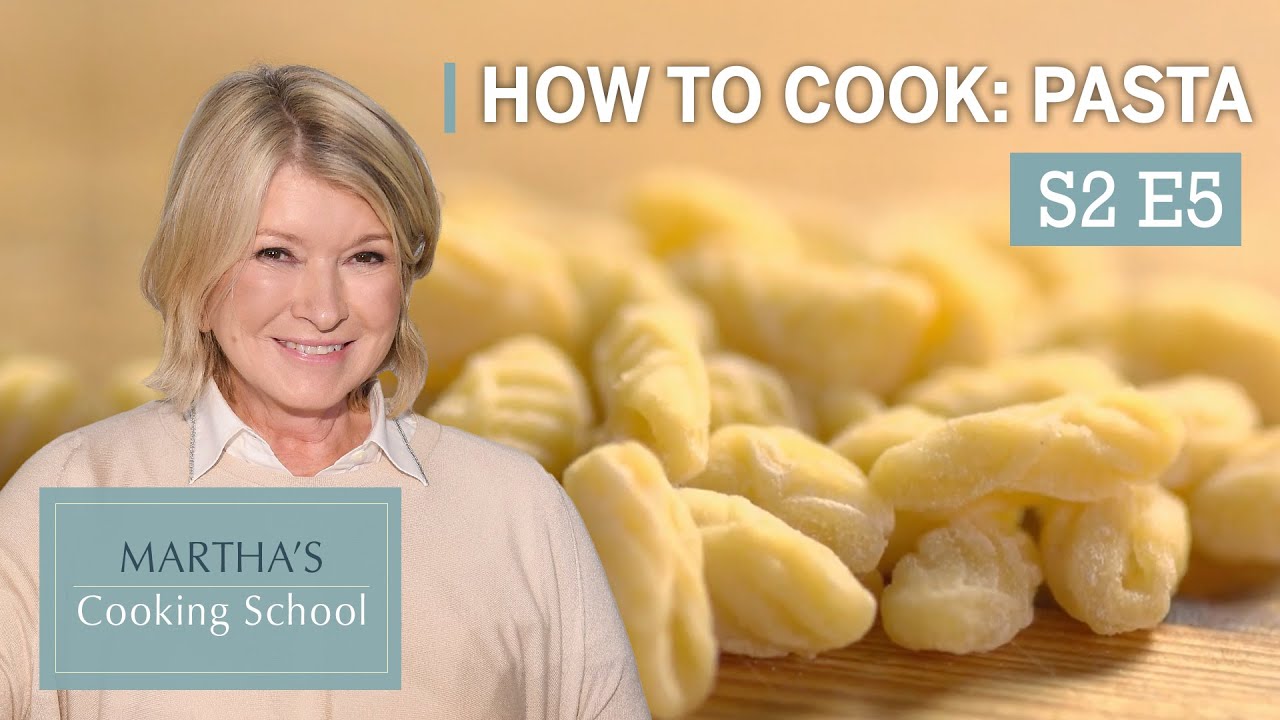 Martha Stewart Teaches You How to Make Pasta from Scratch | Martha's ...