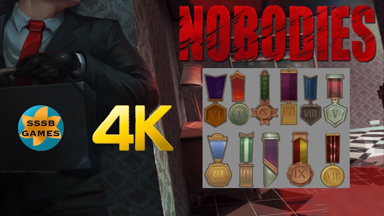 Nobodies: ALL Mission + All Medal , iOS/Android Walkthrough - YouTube