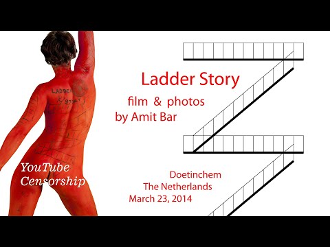 Art video: Ladder Story body-painting by Amit Bar.  EDSA content.