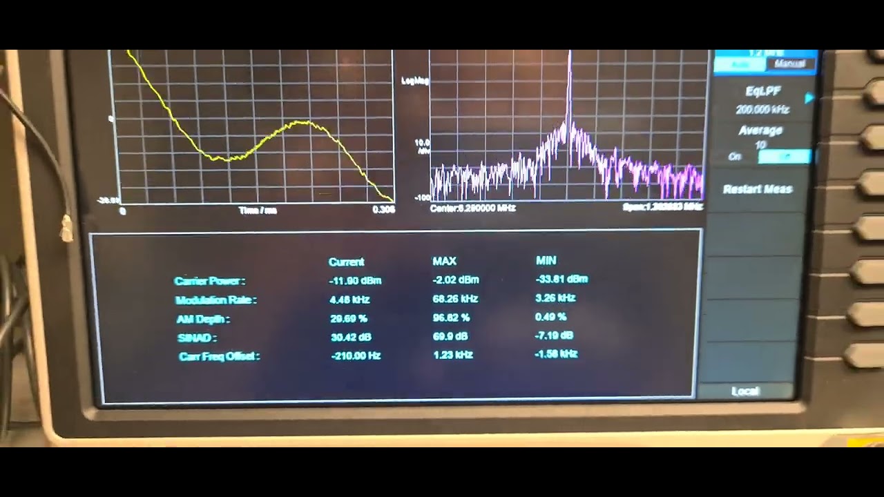 cupid radio gu81m transmitter modulation adjustment - YouTube