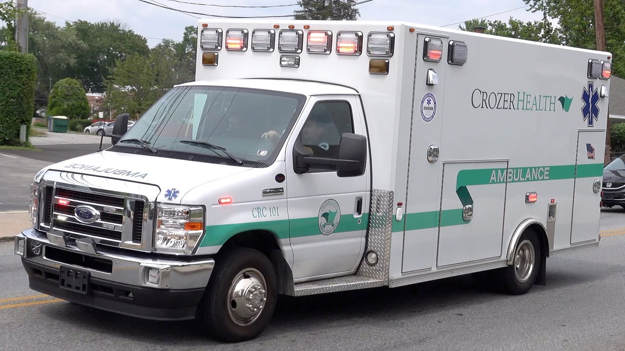 Crozer Health EMS MICU 131 Responding - YouTube