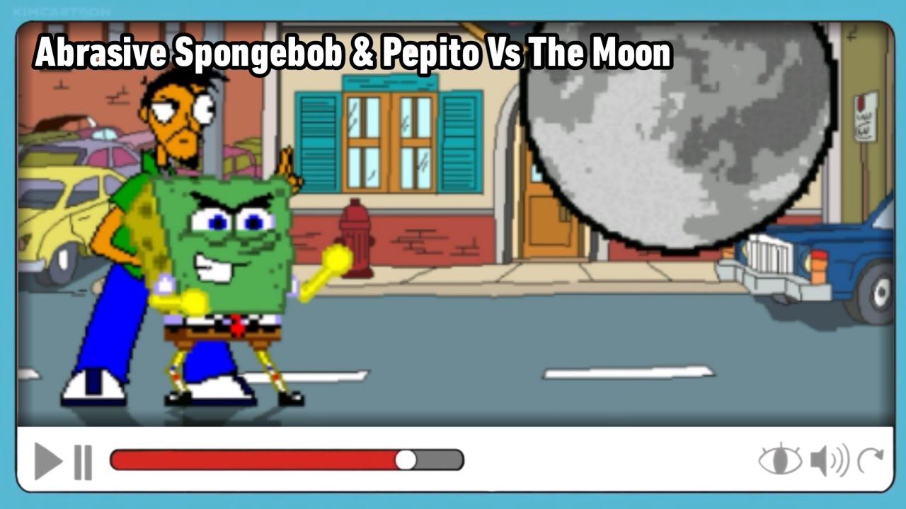 PB Mugen #35: Abrasive Spongebob & Pepito Vs The Moon (Watch Mode ...