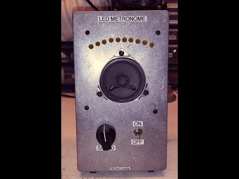 Popular Electronics - Musical LED Metronome - December 1981 - YouTube
