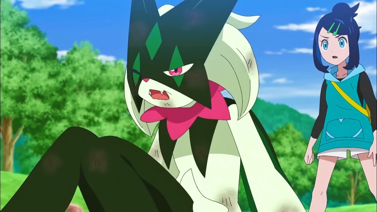 Meowscarada Battles Incineroar | Pokémon Horizons Ep 93 [English Sub ...