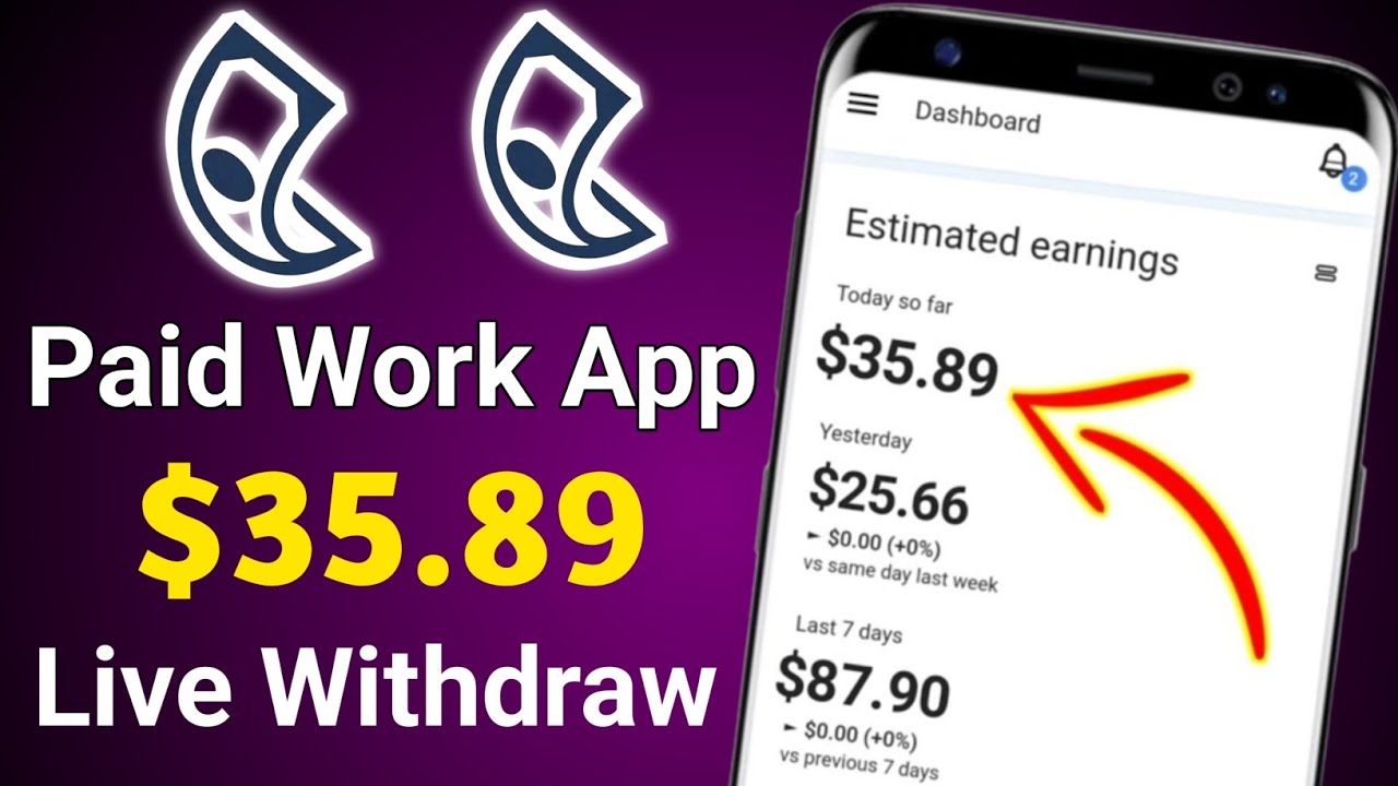 Paidwork Withdrawal Proof | Paid Work Withdrawal | Paid Work make money ...