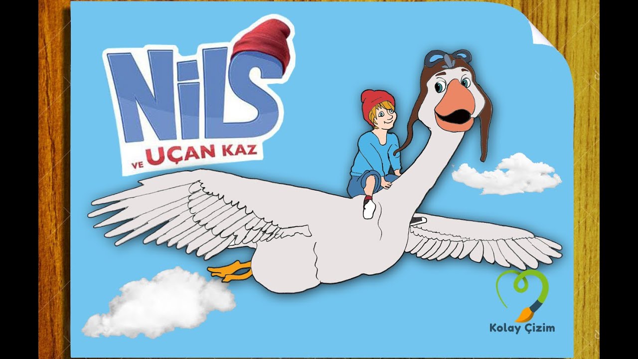 TRT Çocuk Nils ve Uçan Kaz Çizimi - YouTube