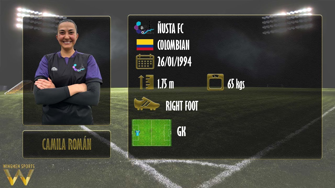 Camila Roman | 2024 Highlights | Portera Colombiana | #football | # ...