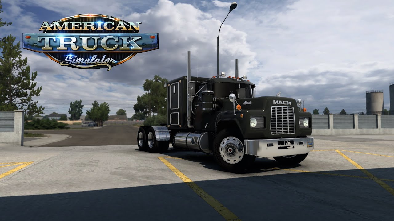 American Truck Simulator - Mack R700 (WITH SLEEPER!) Hauling Recycled ...