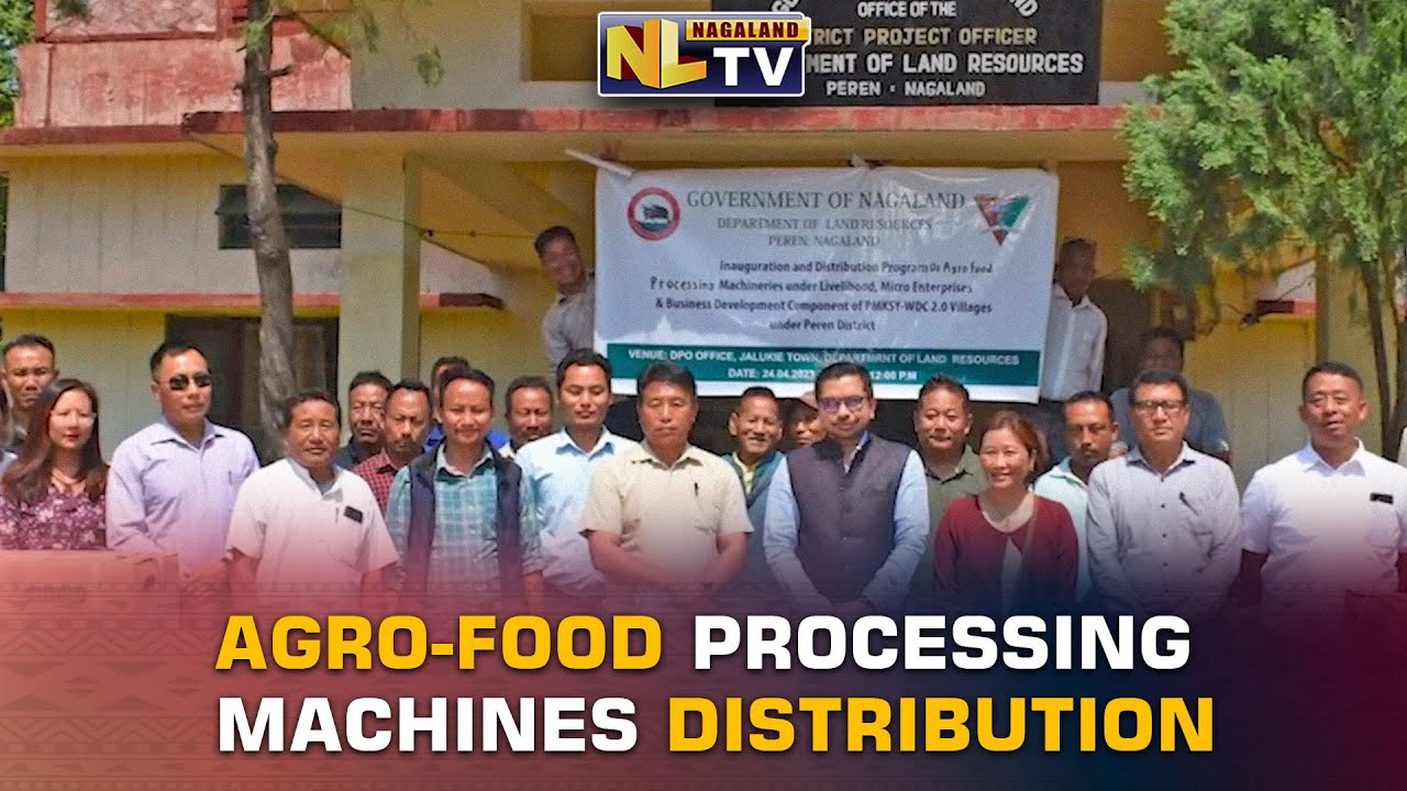 AGRO-FOOD PROCESSING MACHINERIES DISTRIBUTED AT JALUKIE - YouTube