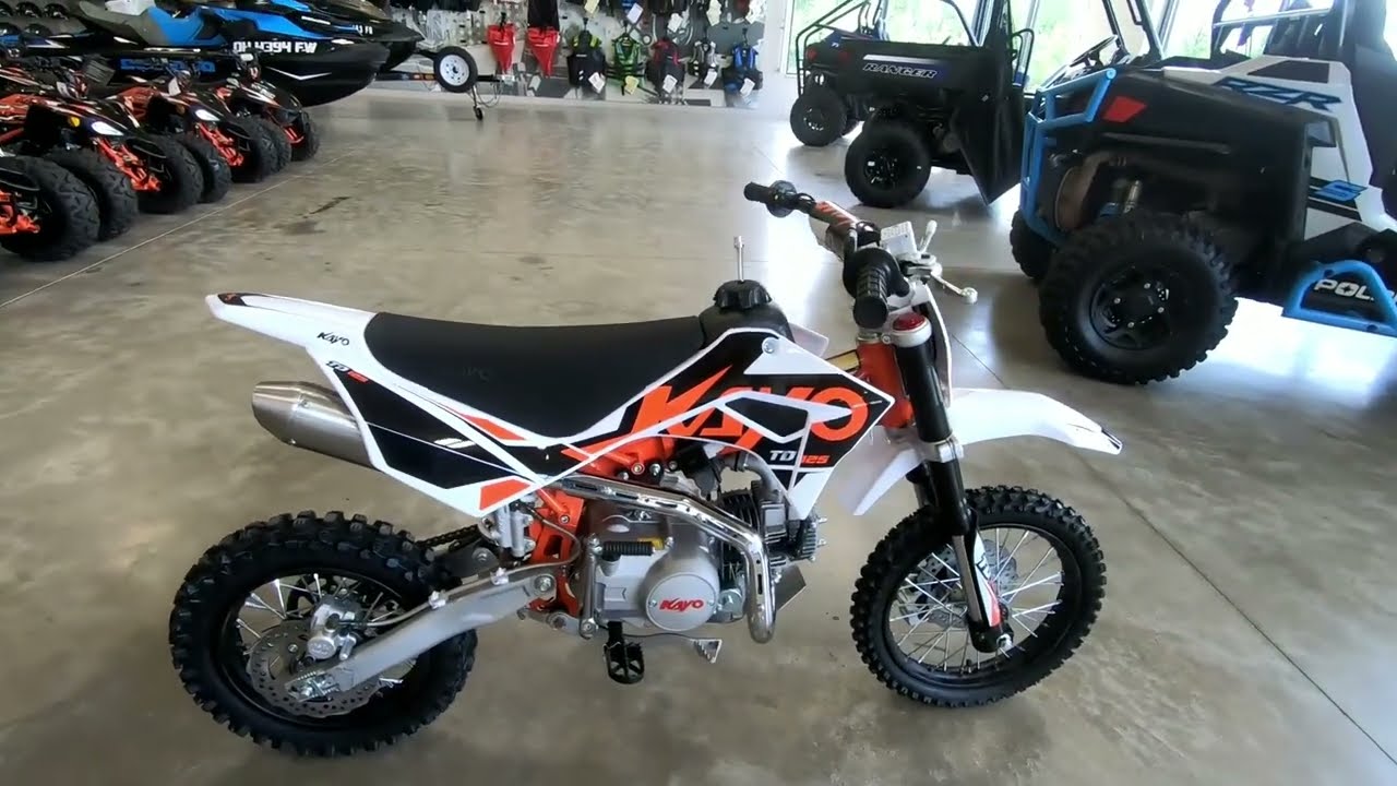2022 Kayo TD 125 - New Dirt Bike For Sale - Sandusky, OH - YouTube